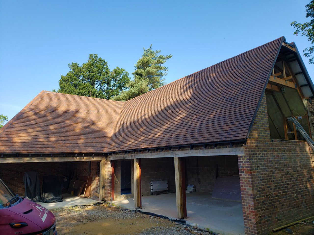 Spray foam case study – roof insulation West Sussex - Isotech Sprayfoam ...